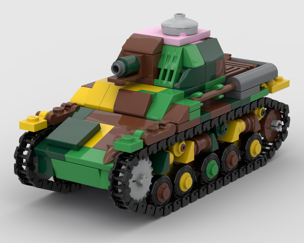 LEGO MOC Char Renault R35 by ccffpt | Rebrickable - Build with LEGO