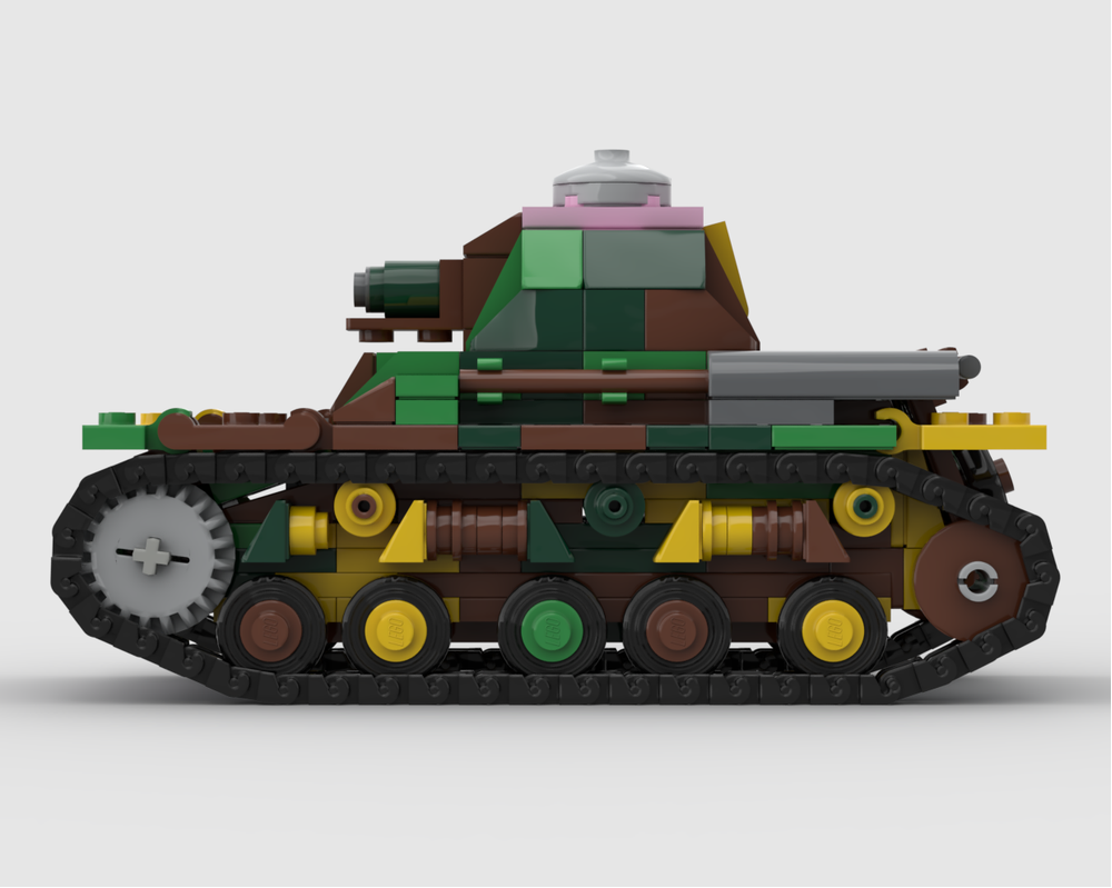 LEGO MOC Char Renault R35 by ccffpt | Rebrickable - Build with LEGO