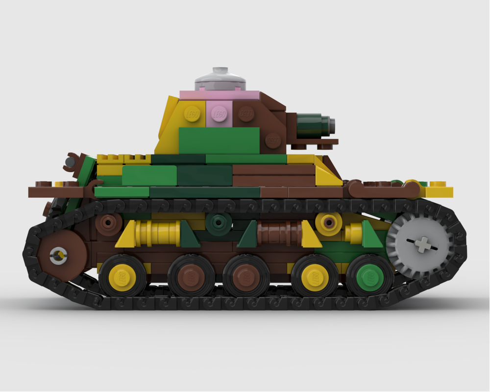 LEGO MOC Char Renault R35 by ccffpt | Rebrickable - Build with LEGO