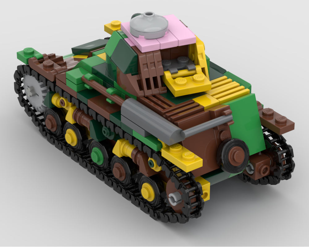LEGO MOC Char Renault R35 by ccffpt | Rebrickable - Build with LEGO
