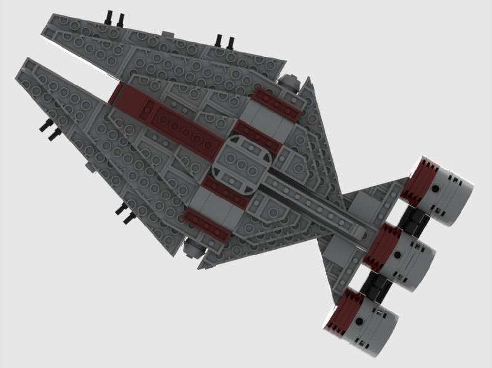 LEGO MOC Republic Arquitens-class Light Cruiser by neyobuilds ...