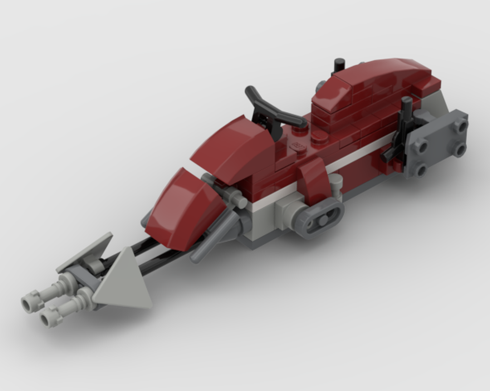 LEGO MOC custom BARC speeder bike by The_lego_guy_45 | Rebrickable ...