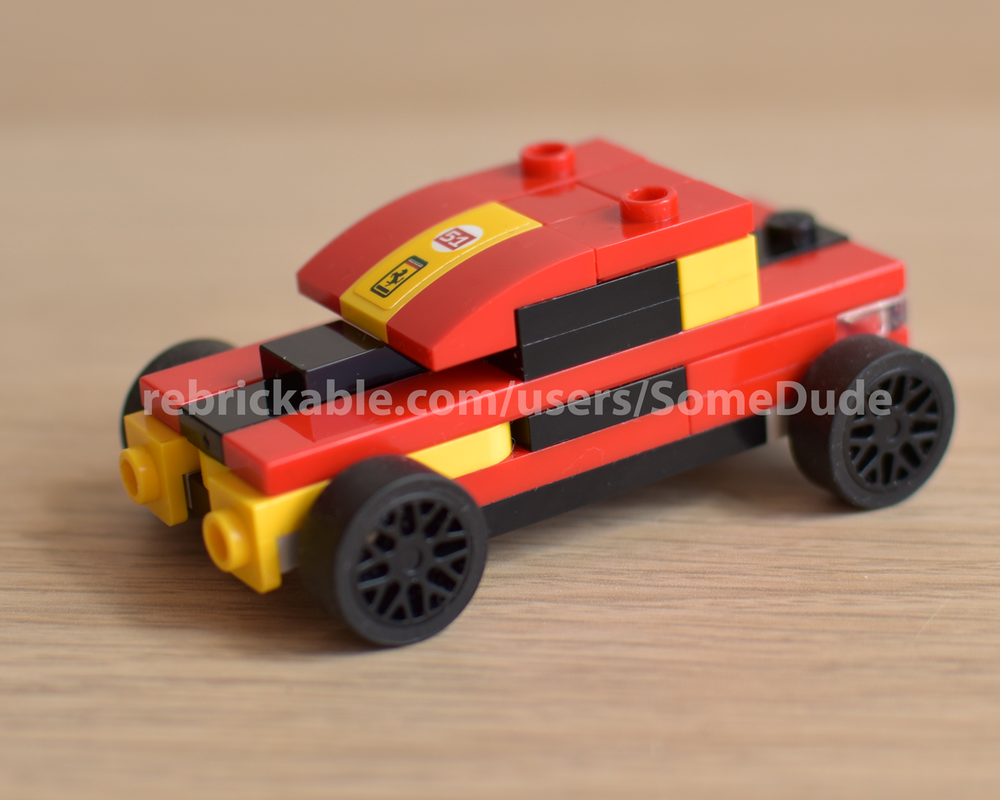 LEGO MOC-218751 30709 Hot Rod by SomeDude | Rebrickable - Build with LEGO