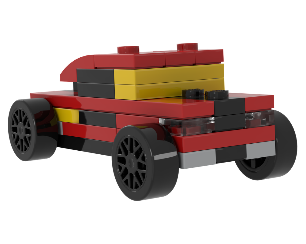 LEGO MOC-218751 30709 Hot Rod by SomeDude | Rebrickable - Build with LEGO