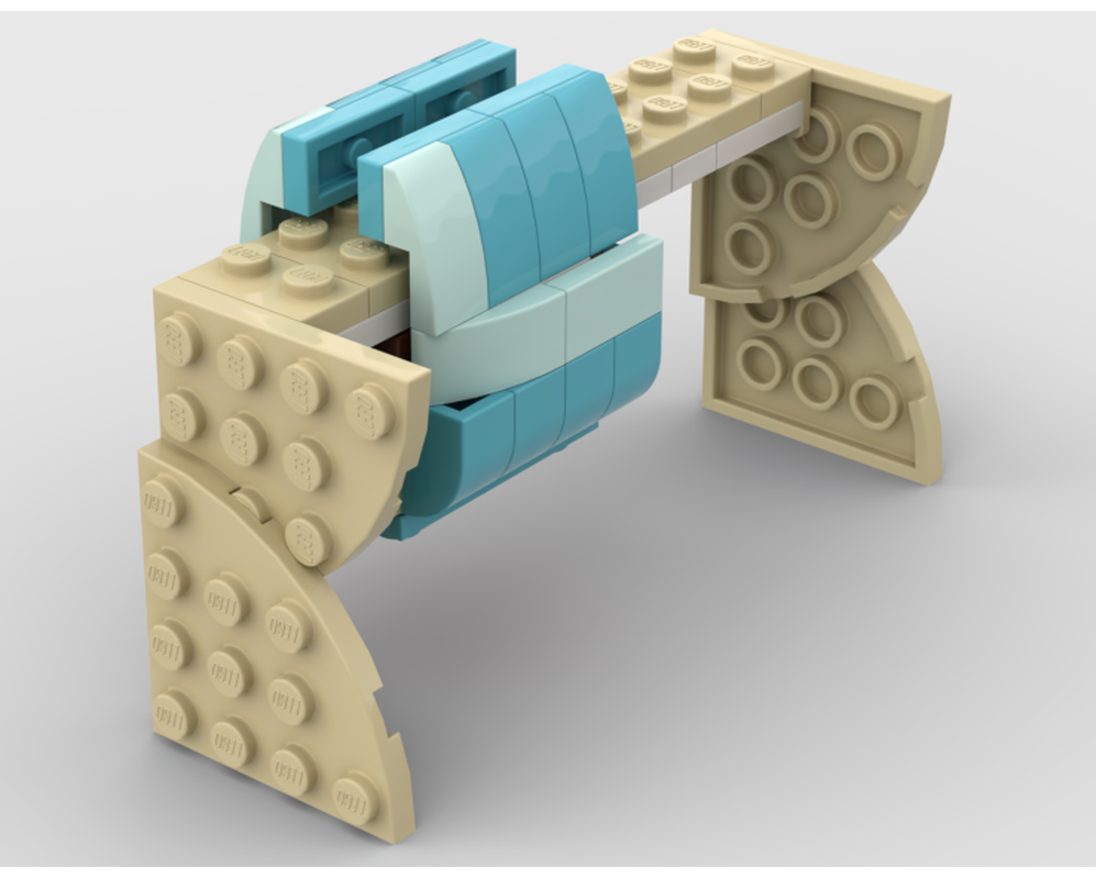 LEGO MOC 31128 Suspension Railway by Rovel | Rebrickable - Build with LEGO