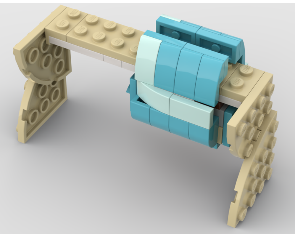 LEGO MOC 31128 Suspension Railway by Rovel | Rebrickable - Build with LEGO