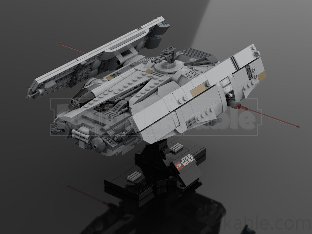 LEGO MOC Fondor Haulcraft - Starship Collection (Midi Scale) by warc0re ...