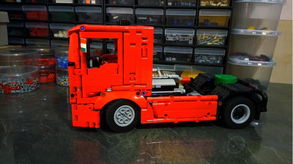 LEGO MOC-218755 Balu - MAN Race Truck by Adam_Brick | Rebrickable ...