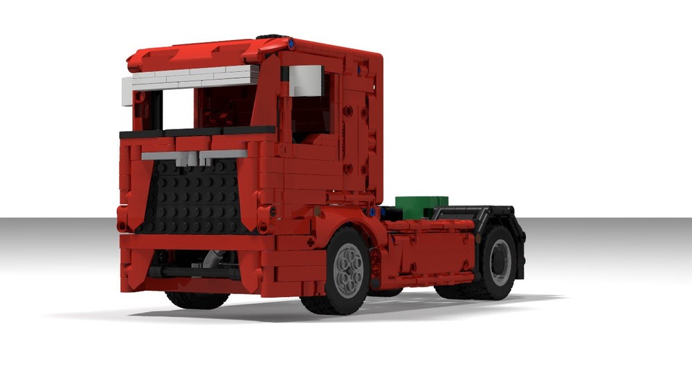 LEGO MOC Balu - MAN Race Truck by Adam_Brick | Rebrickable - Build with ...