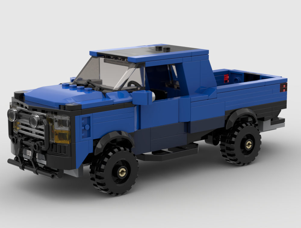 LEGO MOC Modified Ford Raptor F-150 by michabum | Rebrickable - Build ...