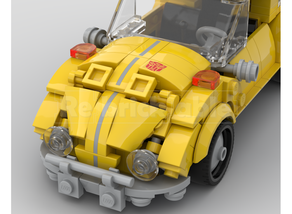 LEGO MOC Volkswagen Beetle "Bumblebee" by kjuraszek | Rebrickable ...