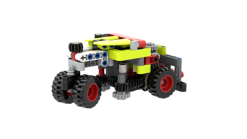 LEGO MOC Mini Street Cleaner by TheThirdModel | Rebrickable - Build ...