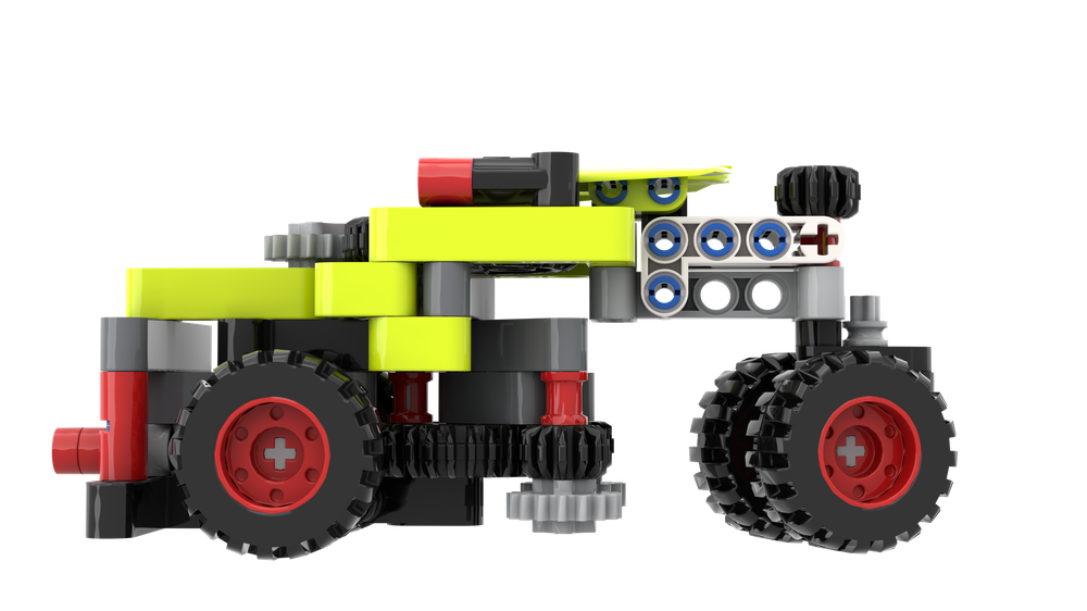LEGO MOC Mini Street Cleaner by TheThirdModel | Rebrickable - Build ...