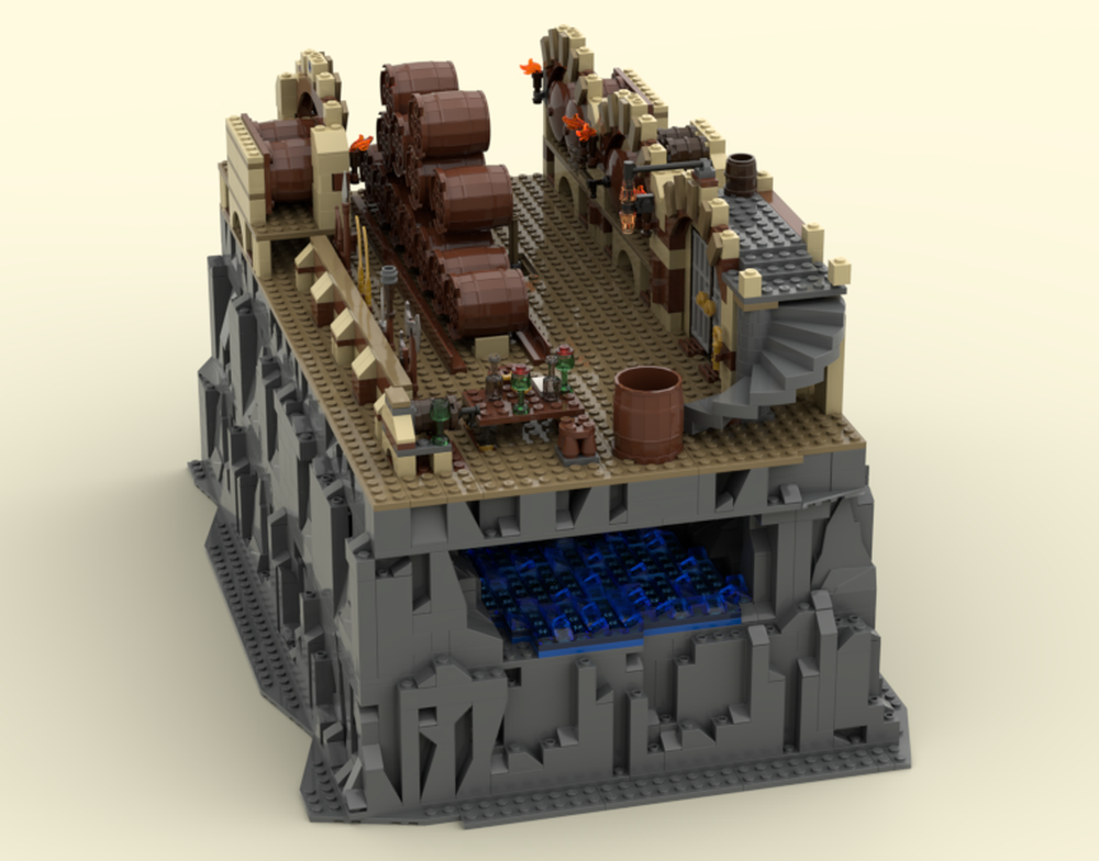LEGO MOC-218782 The Barrel Escape Part 1 by GSLOTR | Rebrickable ...