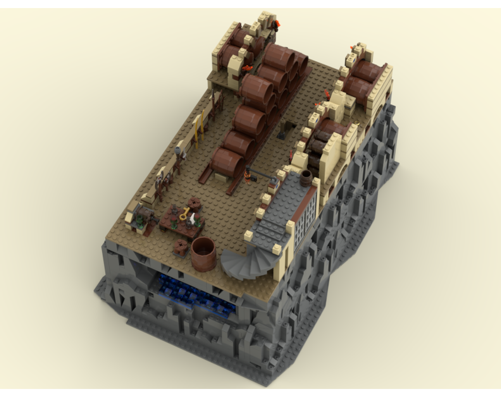 LEGO MOC The Barrel Escape Part 1 by GSLOTR | Rebrickable - Build with LEGO