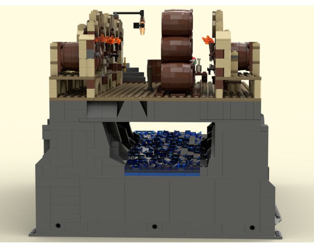 LEGO MOC The Barrel Escape Part 1 by GSLOTR | Rebrickable - Build with LEGO