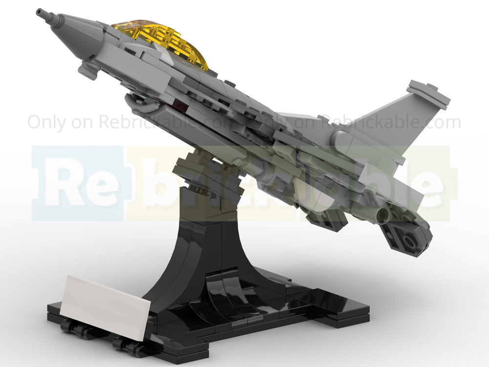 LEGO MOC-218783 F-16 Fighting Falcon 1:72 Scale by DinDJarJarin ...