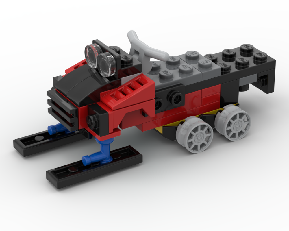 LEGO MOC 31040 snowmobile by maratus | Rebrickable - Build with LEGO