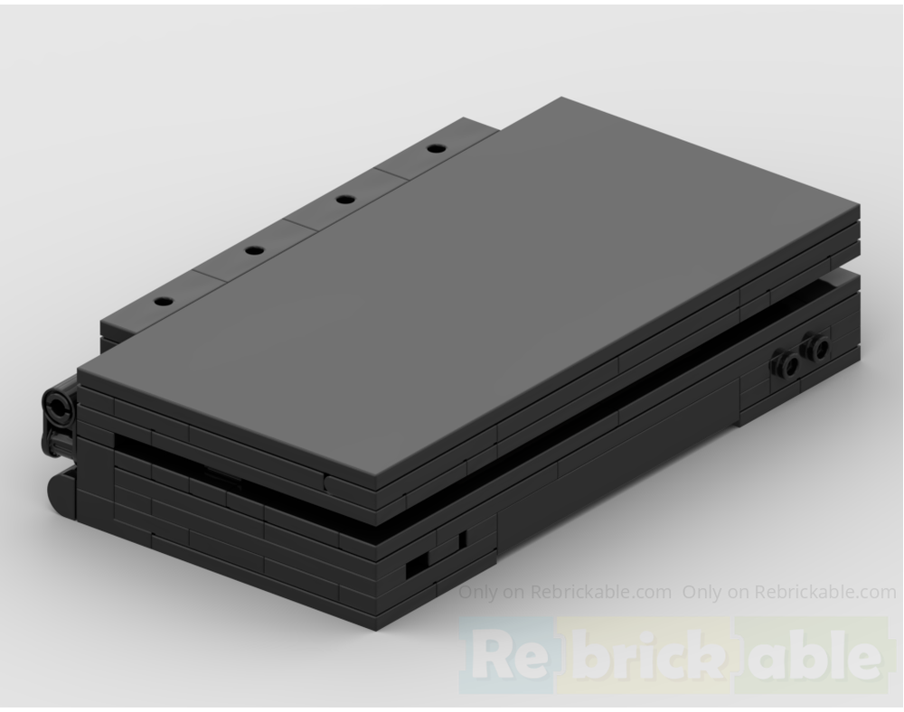 LEGO MOC Life-size Nintendo DS Lite by toomanybees | Rebrickable ...