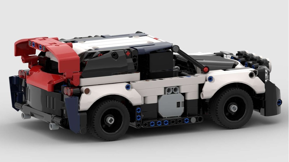 LEGO MOC AWD 42109 TG Rally Car by N1K0L4 | Rebrickable - Build with LEGO