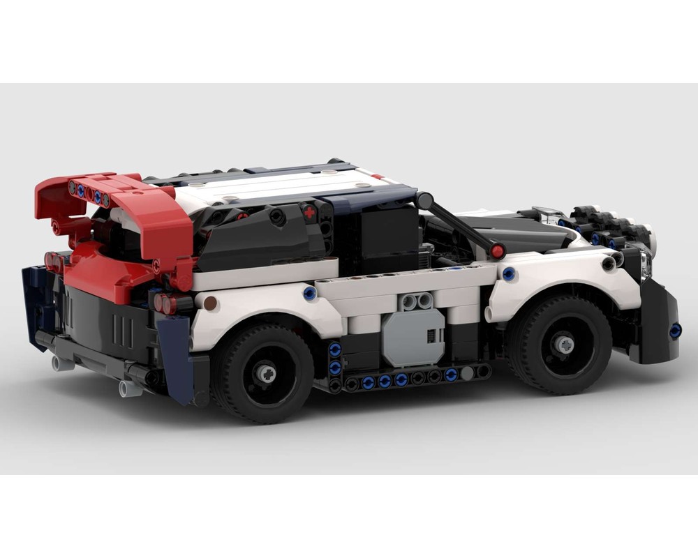 LEGO MOC AWD 42109 TG Rally Car by N1K0L4 | Rebrickable - Build with LEGO
