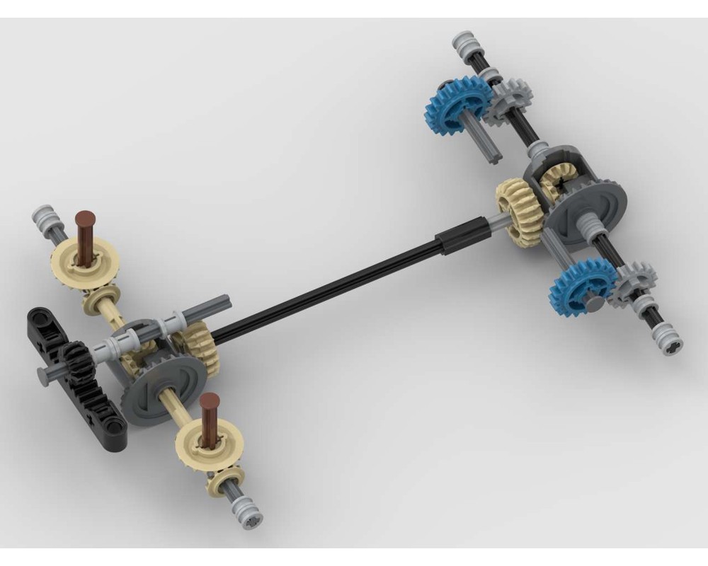 LEGO MOC AWD 42109 TG Rally Car by N1K0L4 | Rebrickable - Build with LEGO