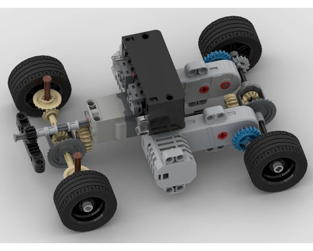 LEGO MOC AWD 42109 TG Rally Car by N1K0L4 | Rebrickable - Build with LEGO