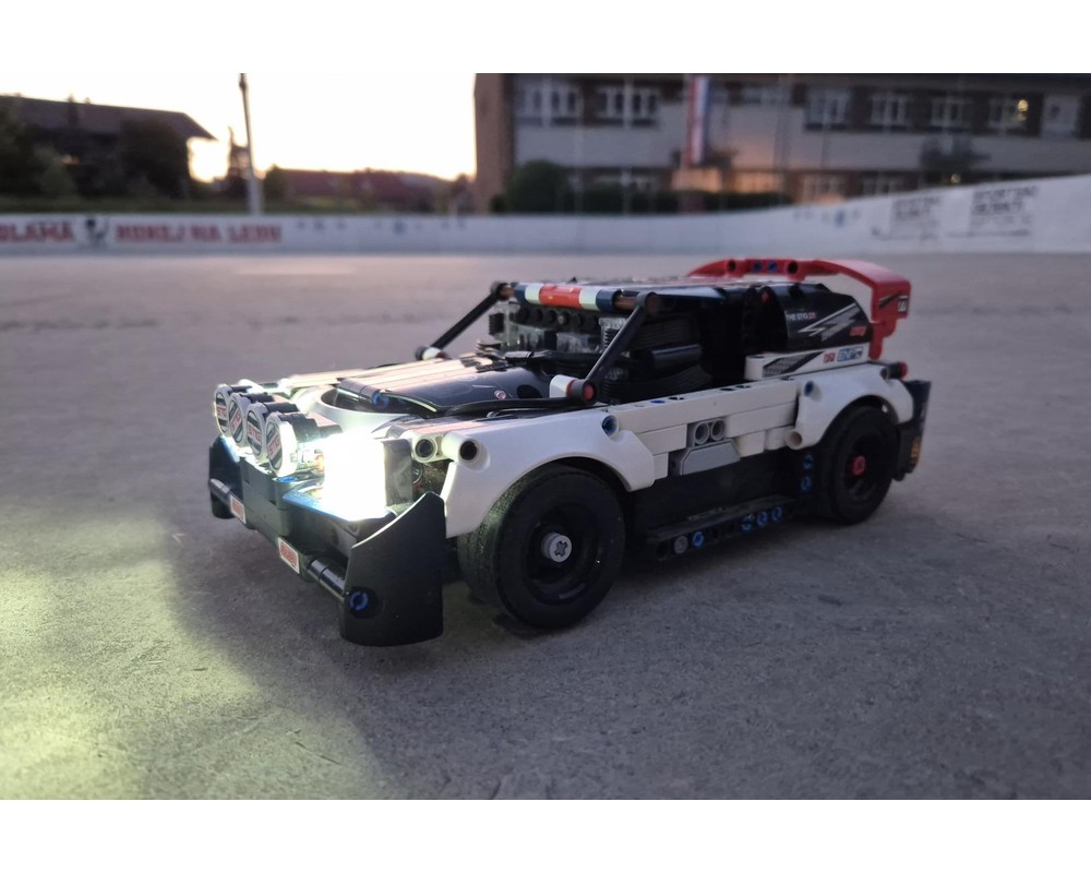 LEGO MOC AWD 42109 TG Rally Car by N1K0L4 | Rebrickable - Build with LEGO
