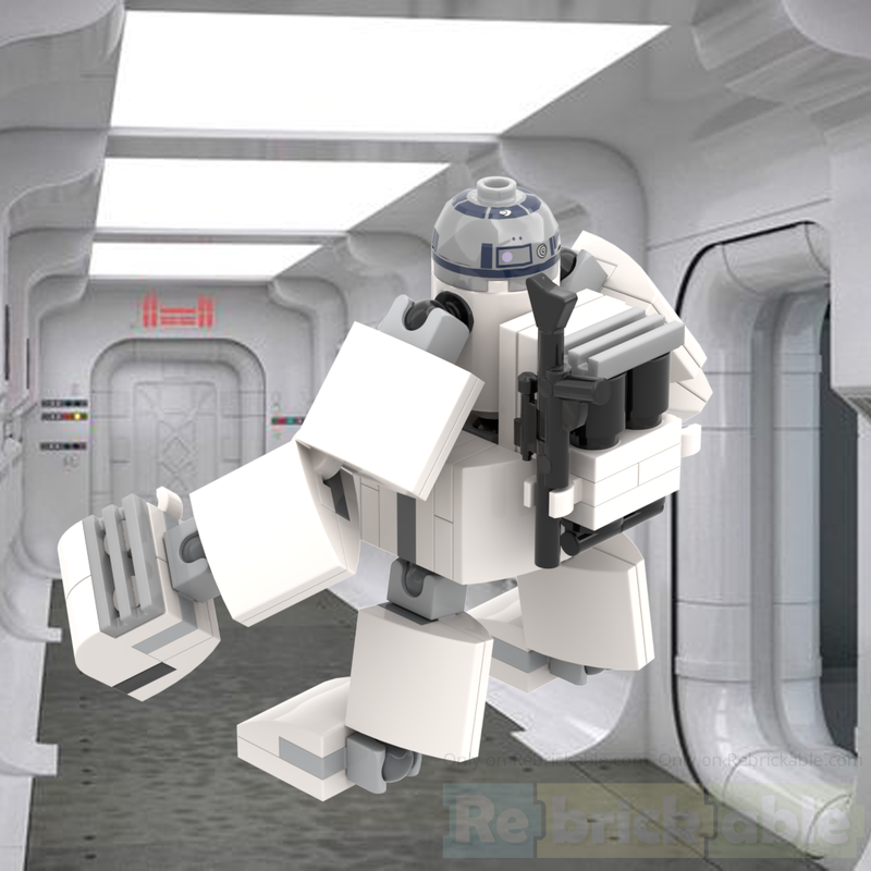 LEGO MOC Buff R2D2 by LucSoleBricks | Rebrickable - Build with LEGO