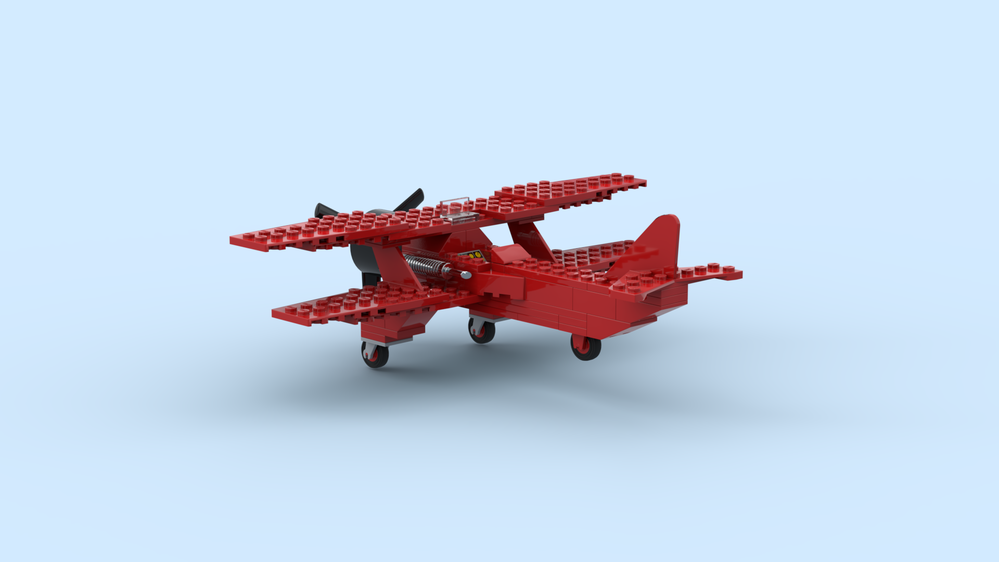 LEGO MOC Biplane by Skyhawk-1 | Rebrickable - Build with LEGO