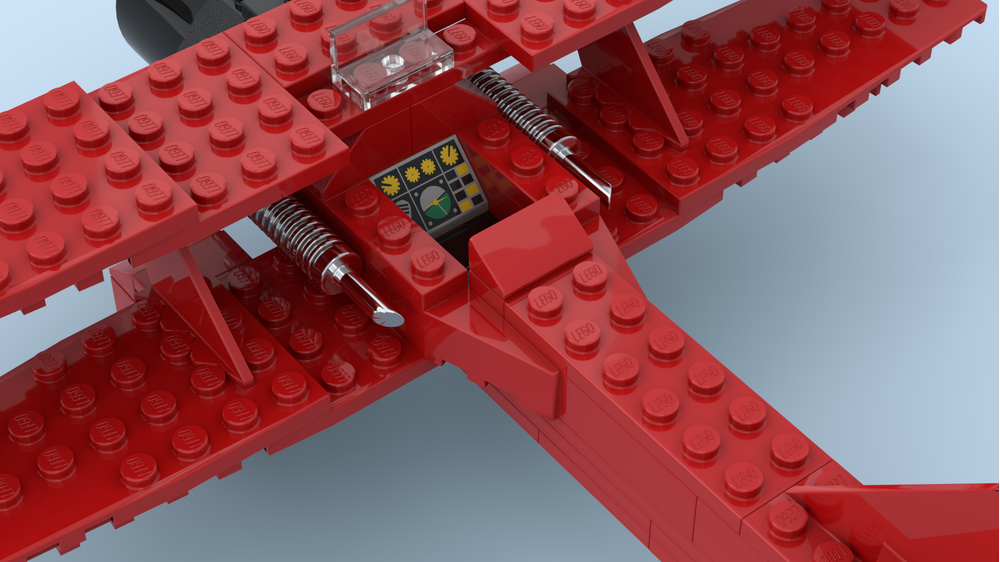 LEGO MOC Biplane by Skyhawk-1 | Rebrickable - Build with LEGO