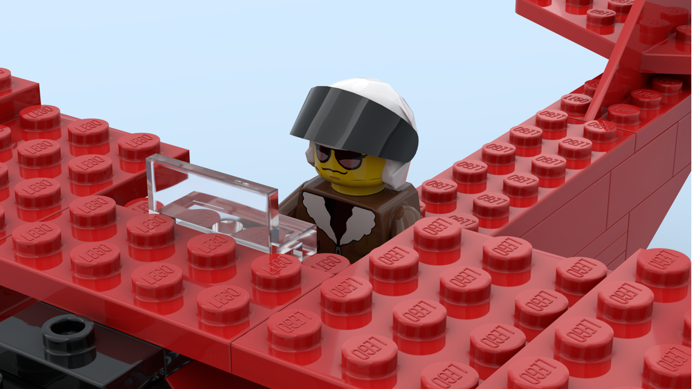 LEGO MOC Biplane by Skyhawk-1 | Rebrickable - Build with LEGO