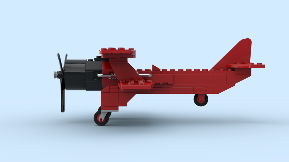 LEGO MOC Biplane by Skyhawk-1 | Rebrickable - Build with LEGO