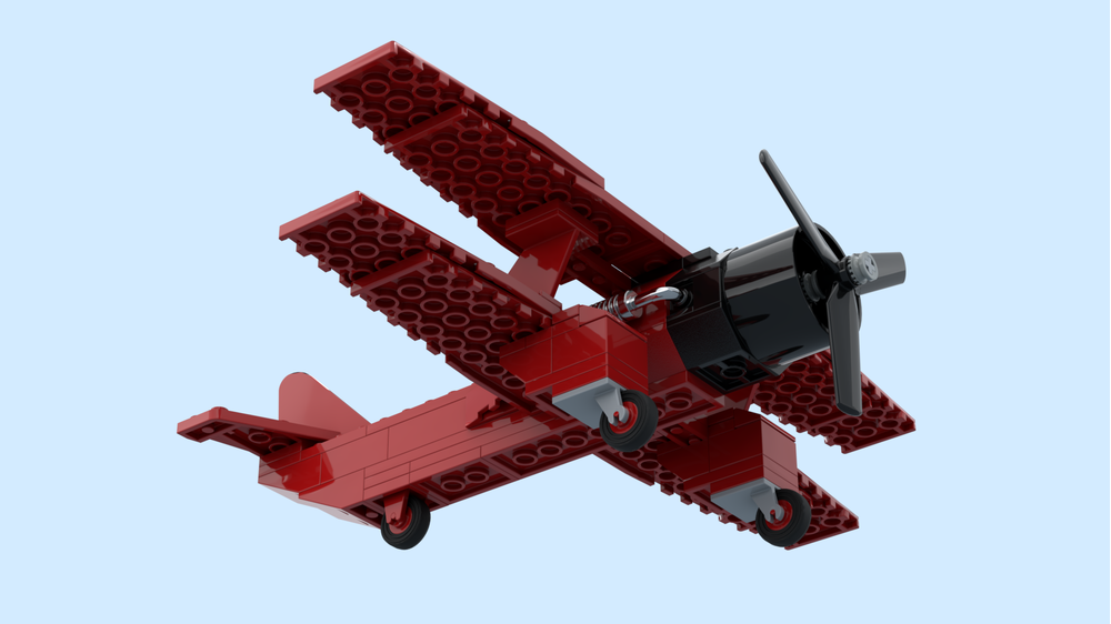 LEGO MOC Biplane by Skyhawk-1 | Rebrickable - Build with LEGO