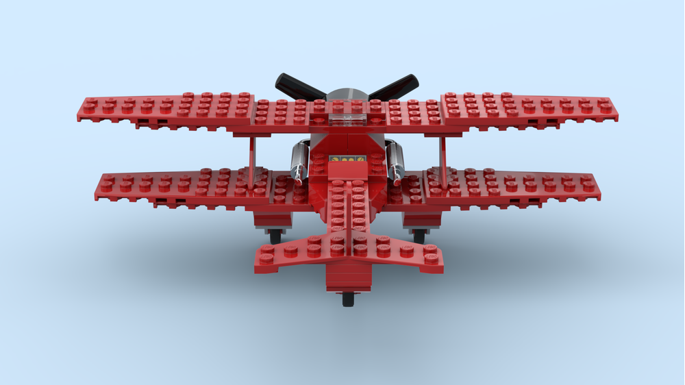 LEGO MOC Biplane by Skyhawk-1 | Rebrickable - Build with LEGO
