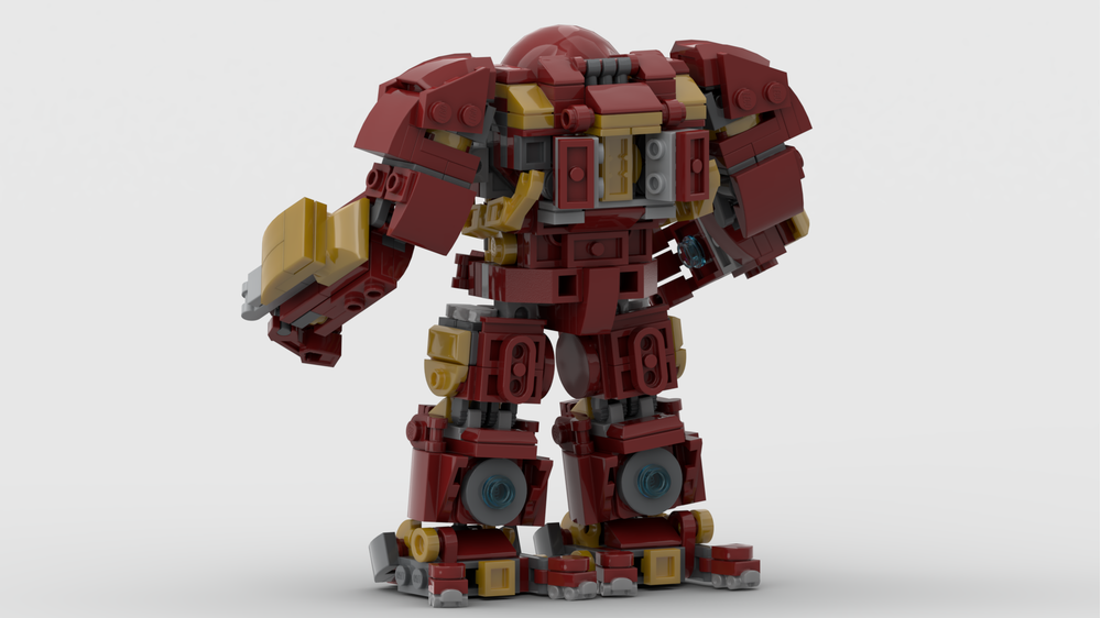 LEGO MOC-218815 Updated MCU Hulkbuster - Iron Man Mark XLIV Mk 44 V.2 ...