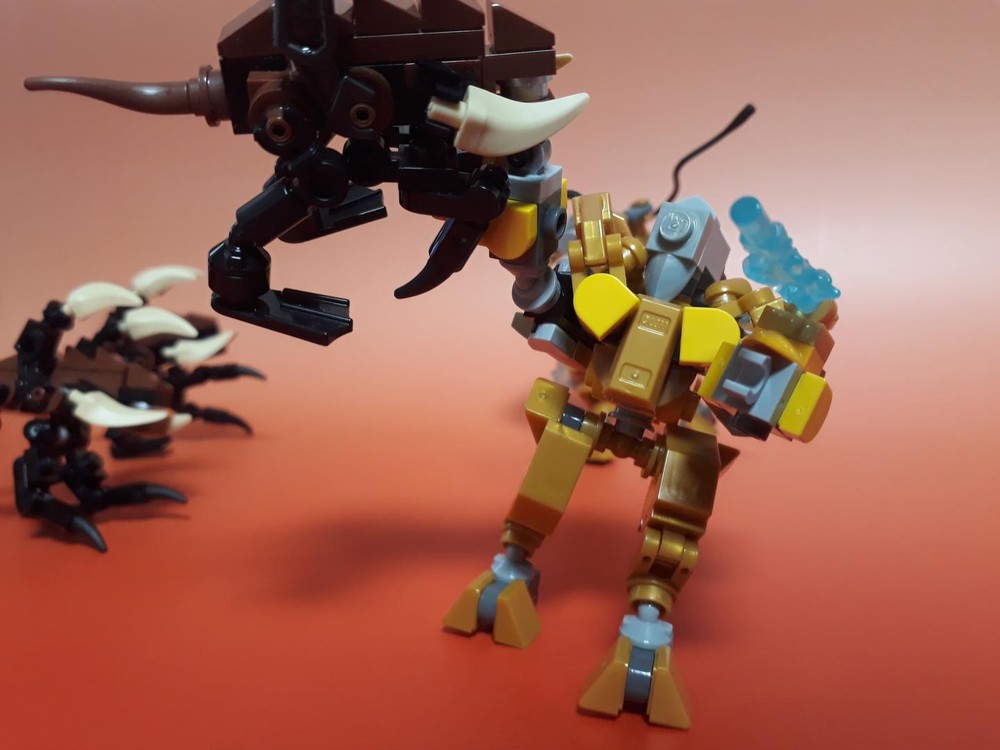 LEGO MOC Starcraft Protoss Zealot & Zerg Zergling by greenflamingo ...