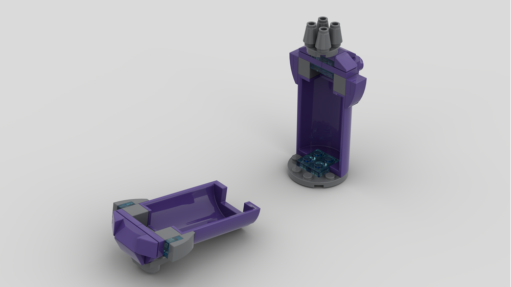 LEGO MOC Halo Covenant drop pod by Marshmellowshyguy | Rebrickable ...