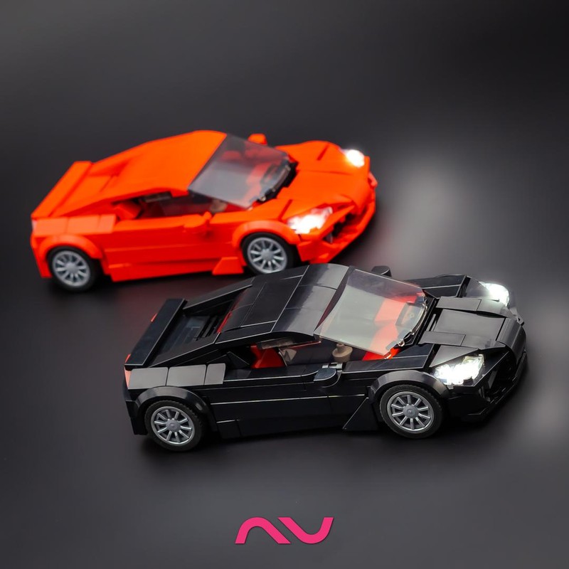 LEGO MOC Peugeot RC Diamonds/Spades by NV Carmocs | Rebrickable - Build with LEGO