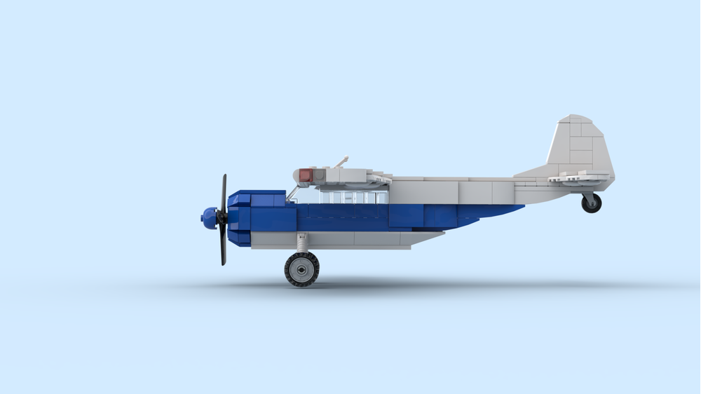 LEGO MOC Cessna 195 Businessliner by Skyhawk-1 | Rebrickable - Build ...