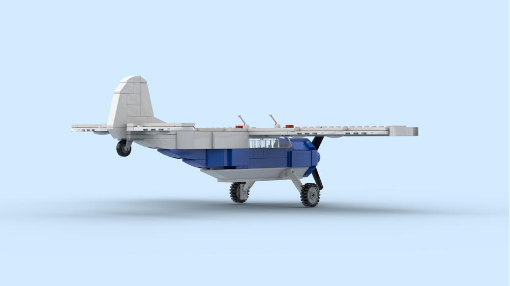 LEGO MOC Cessna 195 Businessliner by Skyhawk-1 | Rebrickable - Build ...