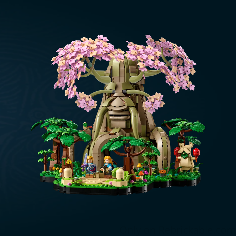 LEGO MOC Lush Deku Tree by rebelnili | Rebrickable - Build with LEGO