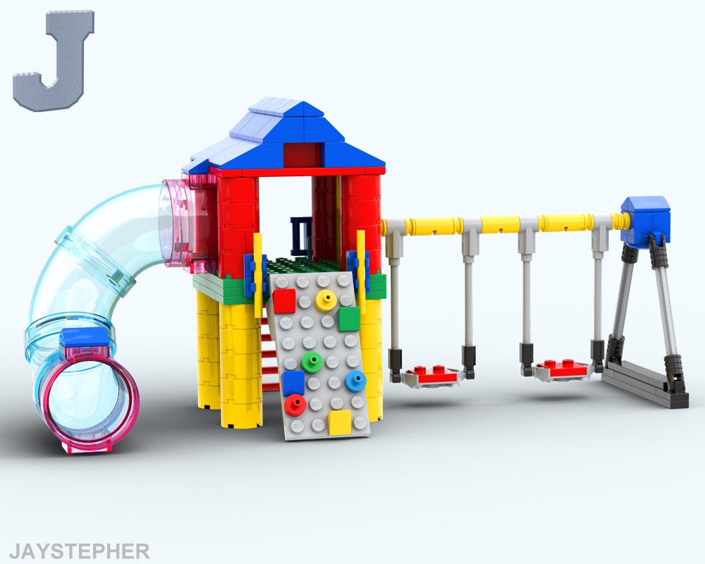 LEGO MOC Jungle Gym Swing Set by jaystepher | Rebrickable - Build with LEGO