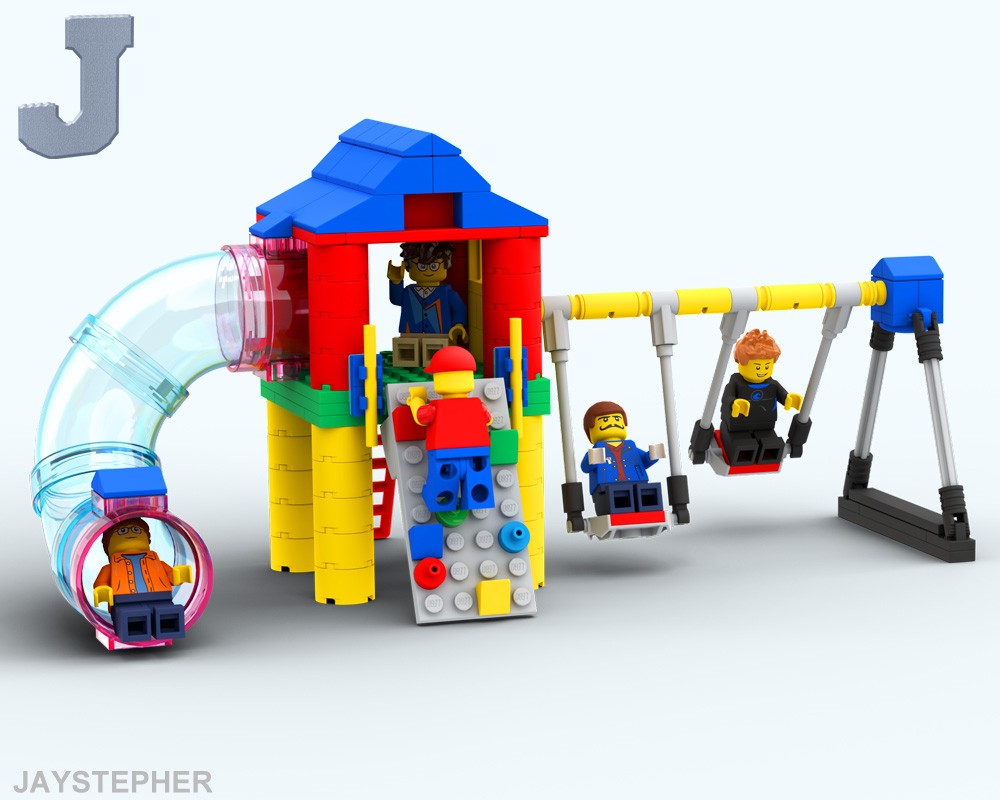 LEGO MOC Jungle Gym Swing Set by jaystepher | Rebrickable - Build with LEGO