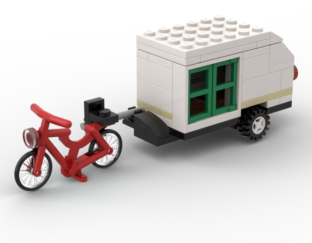 LEGO MOC Bike Camper by ORBcreations | Rebrickable - Build with LEGO
