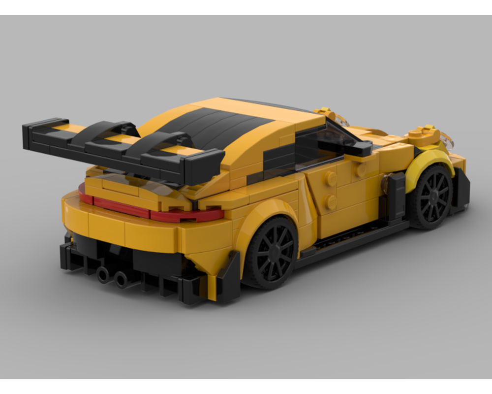 LEGO MOC Porsche 911 GT3 RS revamp by SpacjaCars | Rebrickable - Build ...