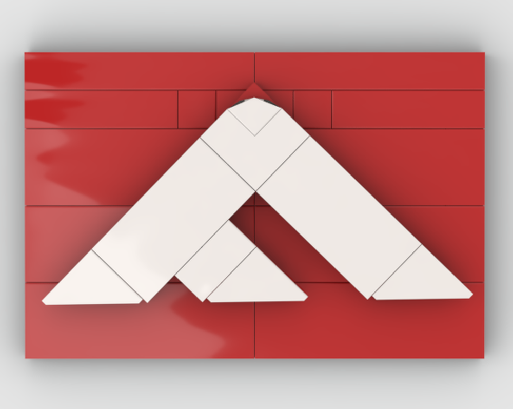 LEGO MOC The Finals logo by caveman076 | Rebrickable - Build with LEGO