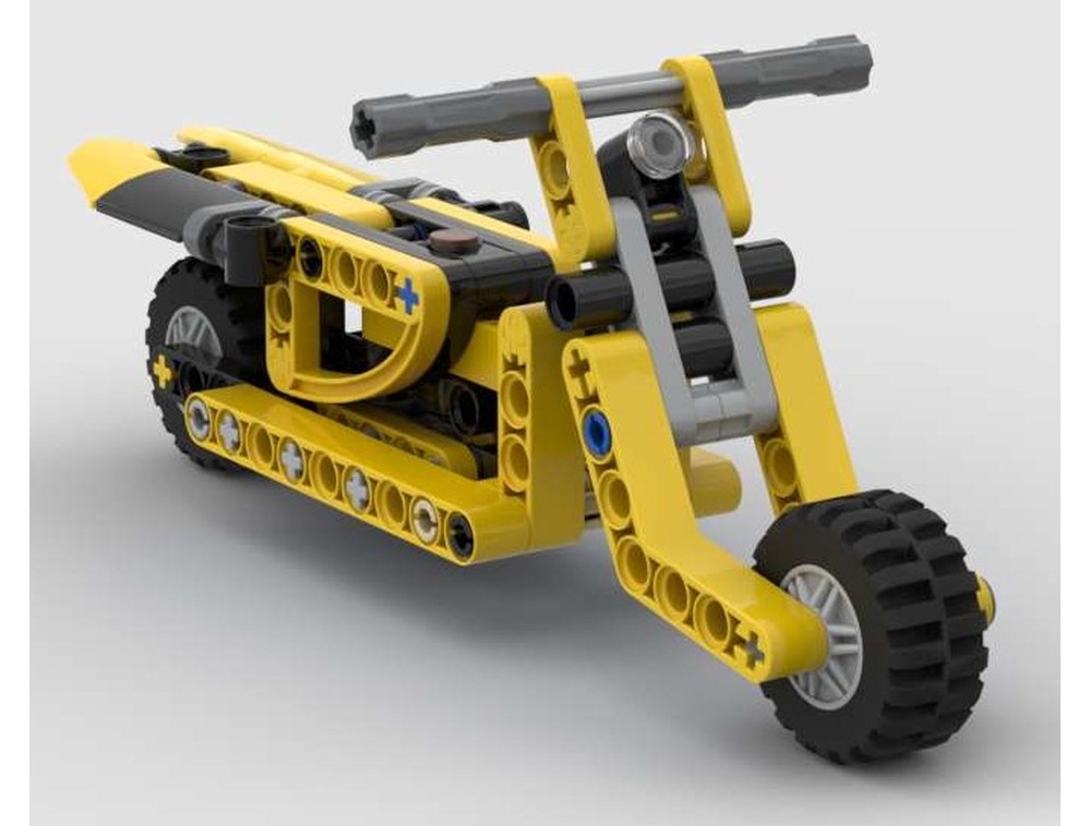 LEGO MOC Chopper 42197 Alternative by ErikGS | Rebrickable - Build with ...