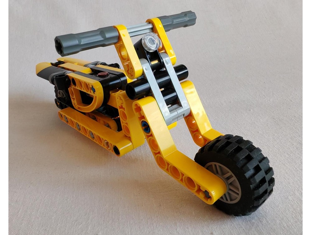 LEGO MOC Chopper 42197 Alternative by ErikGS | Rebrickable - Build with ...