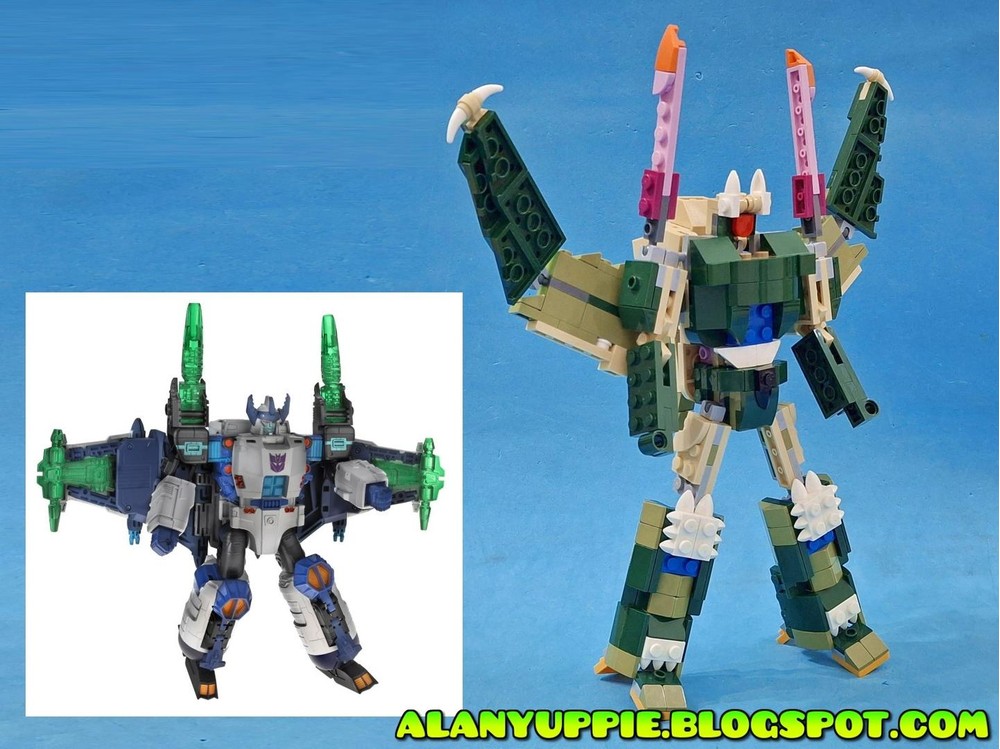 LEGO MOC-218941 Transformers Energon Megatron / Jet using LEGO Creator ...